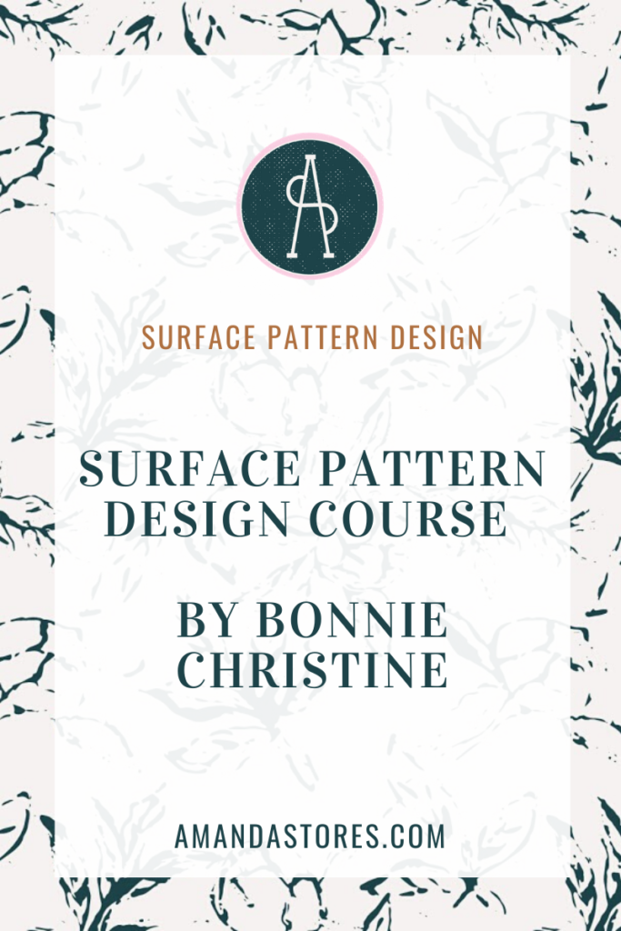 Surface Pattern Design Course by Bonnie Christine - Amanda Stores